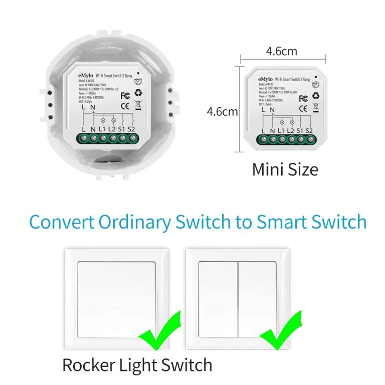 eMylo WiFi/RF Relay Module Switch – eMylo