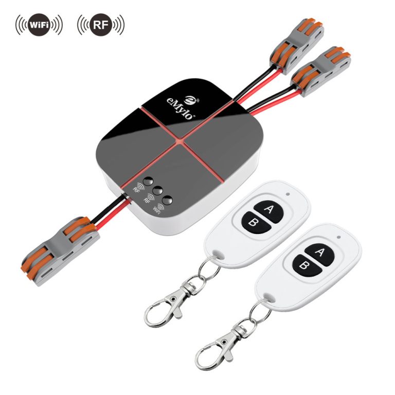 eMylo Smart WiFi&RF Remote Control Switch 2 Channel AC 5-24V – eMylo