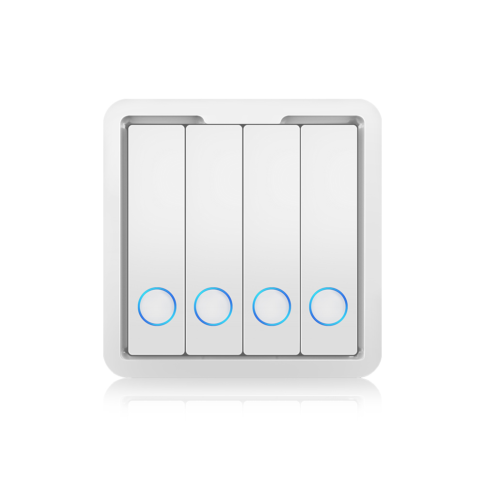 Smart Button Switch Channel:4 Channel Input Voltage: 100-240V AC 50 ...